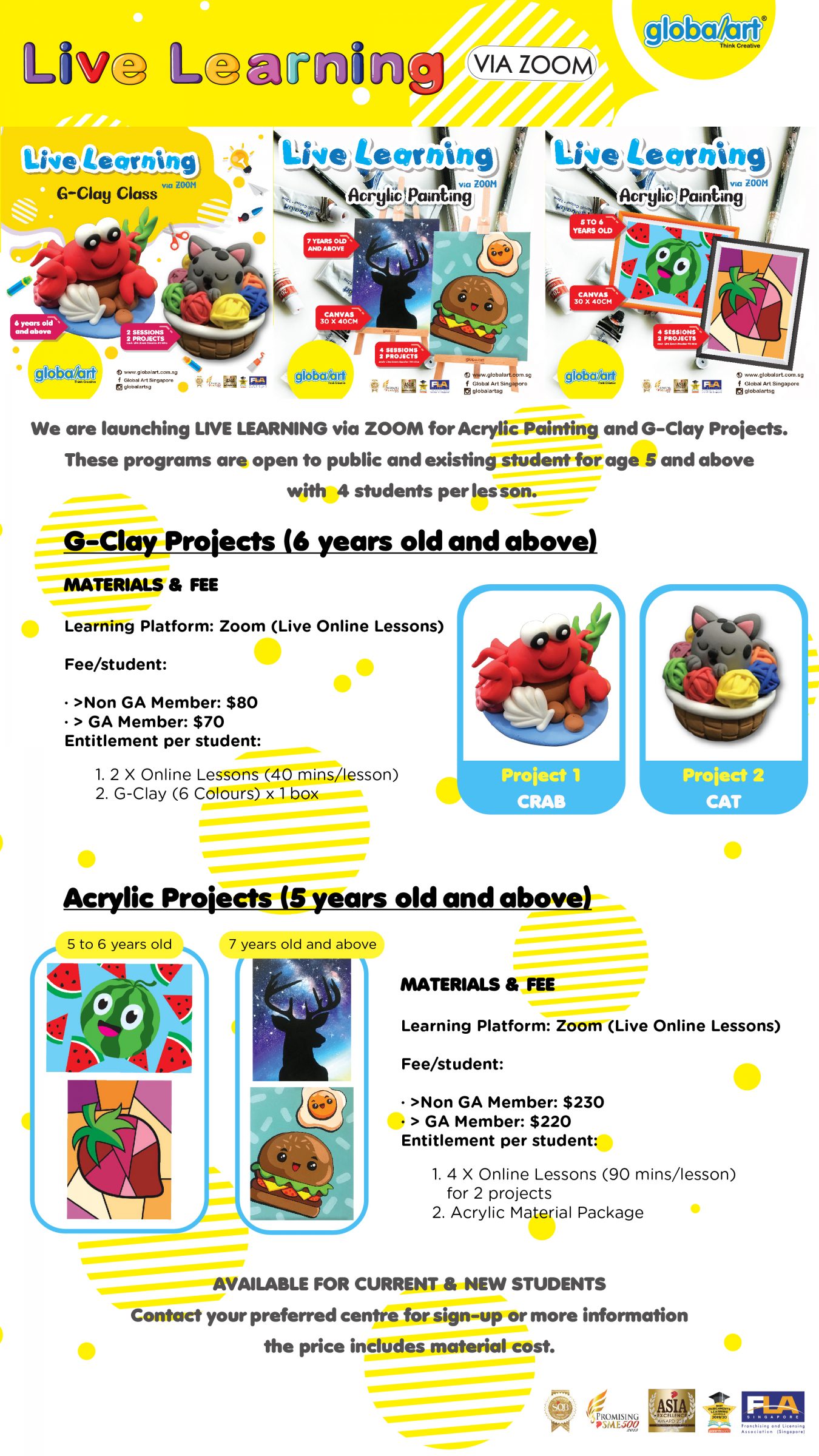 Live Learning Via Zoom 2021 - Best Art Classes Singapore (SG) | Get ...